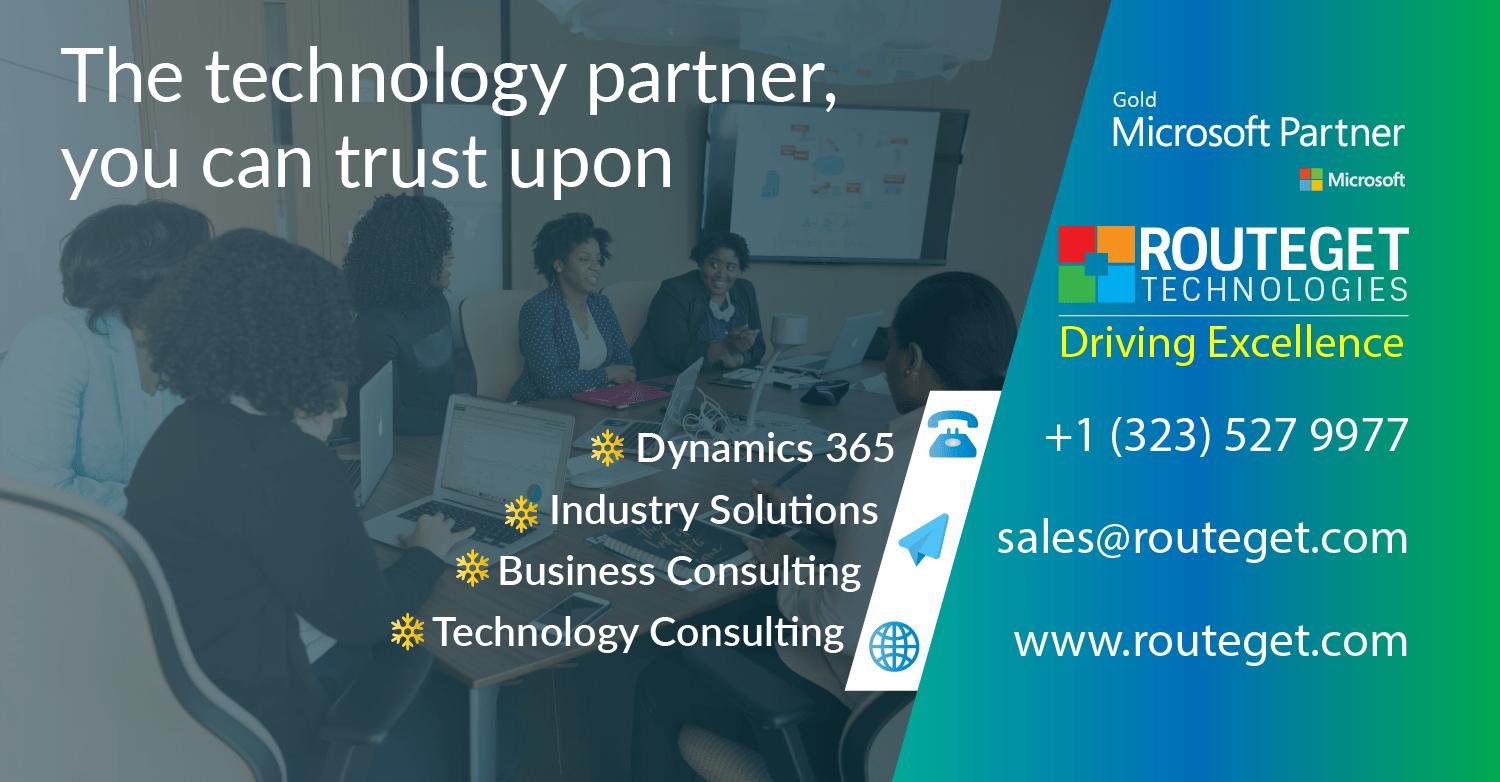 Routeget Technologies - Leader in Enterprise grade Business Solution - Microsoft Dynamics 365 ...
