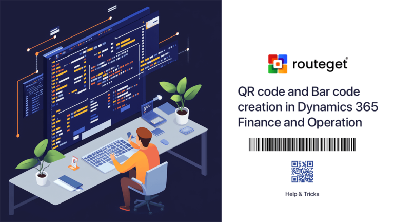 Qr Code And Bar Code Creation In Dynamics 365 Finance And Operation Fando Using X Code 7945